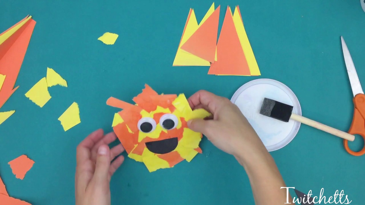 Construction Paper Sun - YouTube