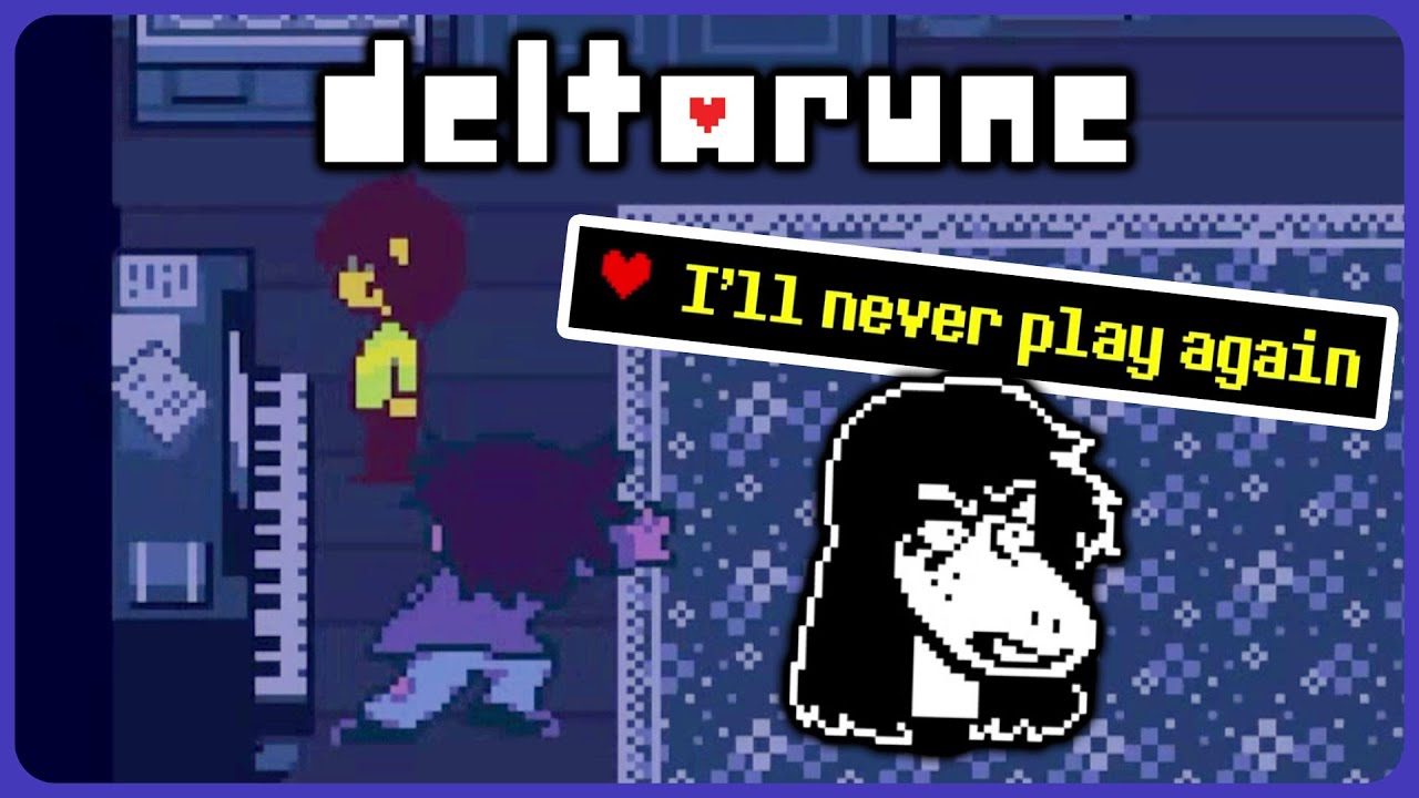 Kris bites their hand ( All Keyboard Dialogue options ) - Deltarune ...