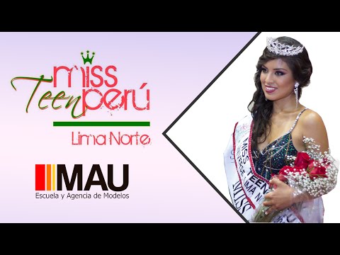 Presentación de candidatas - Miss Teen Perú Lima Norte 2016