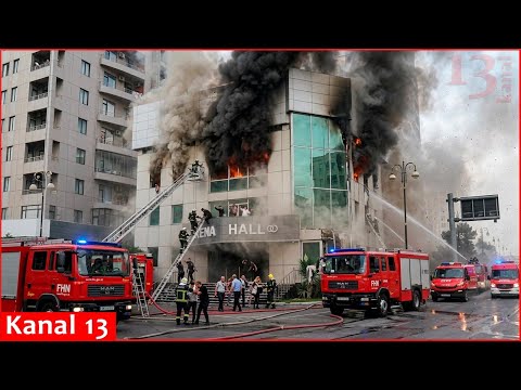 Bakıda məşhur hoteldə GÜCLÜ YANĞIN: Qonaqları belə təxliyə ETDİLƏR