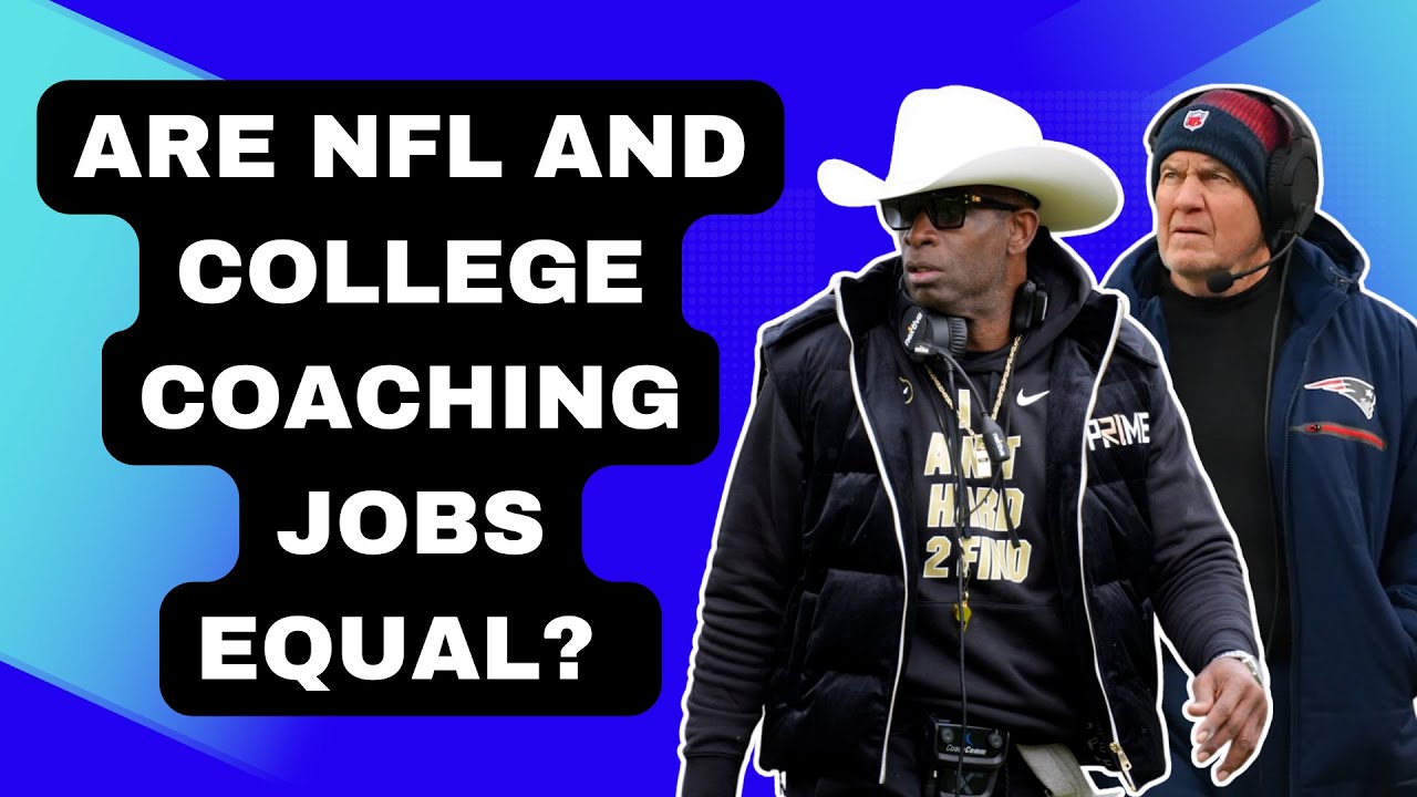 NFL vs. College Coaching: Who's REALLY Better? - YouTube