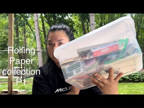 Rolling paper collection Part 1 - YouTube