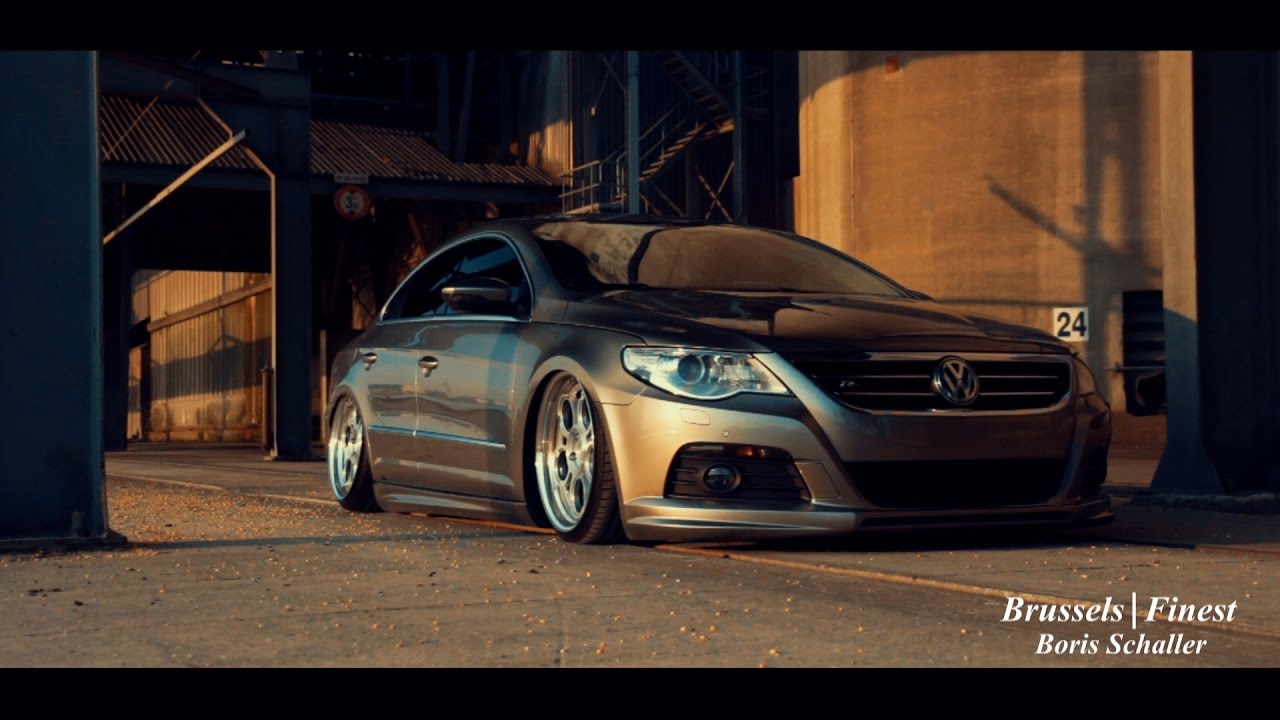 Ben's Bagged Passat CC. - YouTube