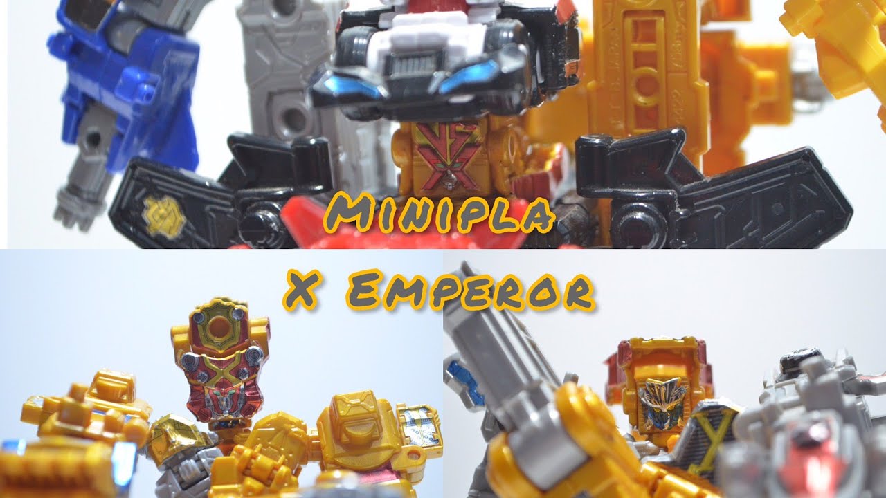 WOW 1 Minipla Bisa Jadi 3 Mode?! || Review ミニプラ X Emperor Lupinranger ...