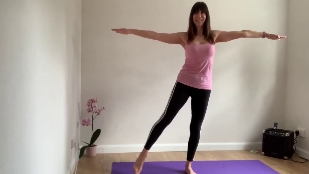 Standing Pilates Flow Sequence 1 - YouTube