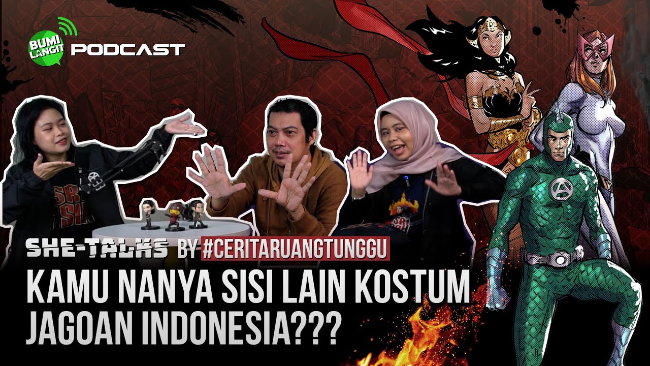 KAMU NANYA SISI LAIN KOSTUM JAGOAN INDONESIA?? | #CERITARUANGTUNGGU - YouTube