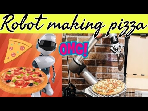How the Worlds first Autonomous Pizza Robot works| Robot making Pizza ...
