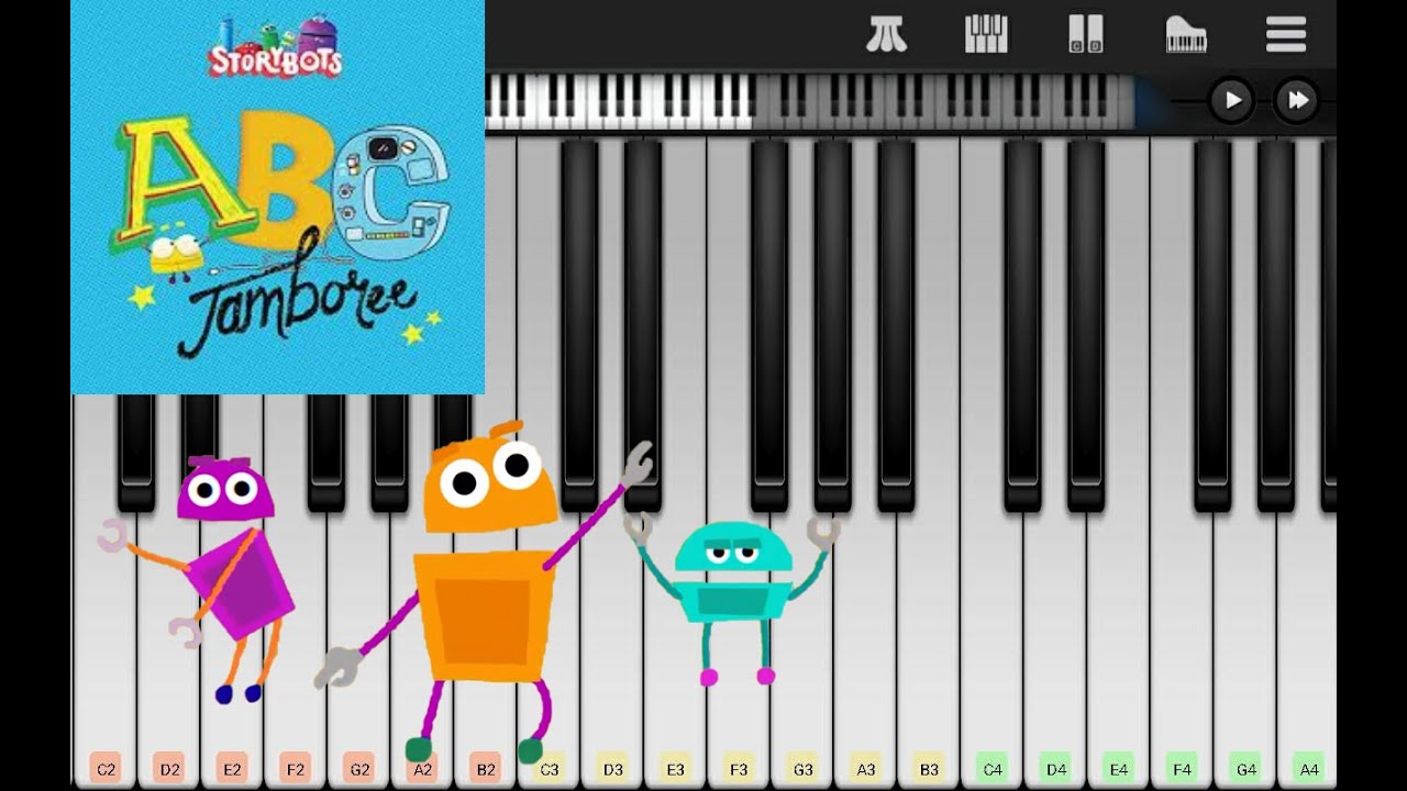 StoryBots - B is for Boogie - Perfect Piano Cover - YouTube