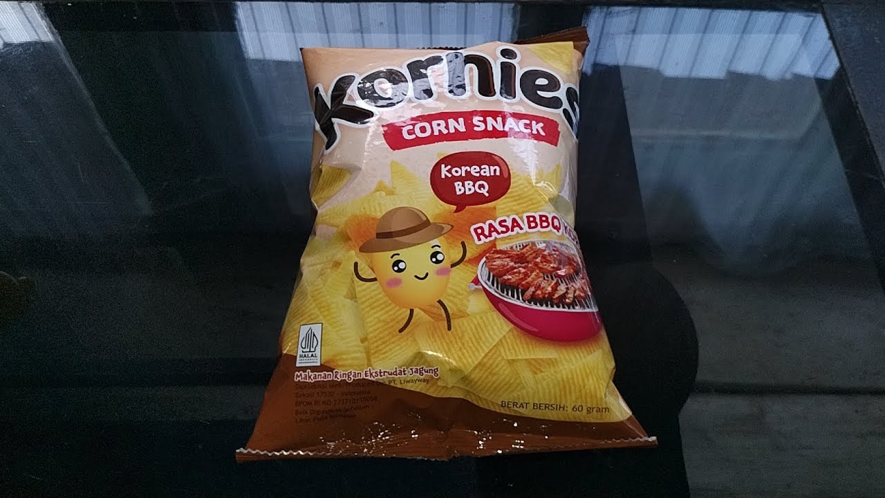 Review Produk #2420 : Oishi Kornies Korean BBQ - YouTube