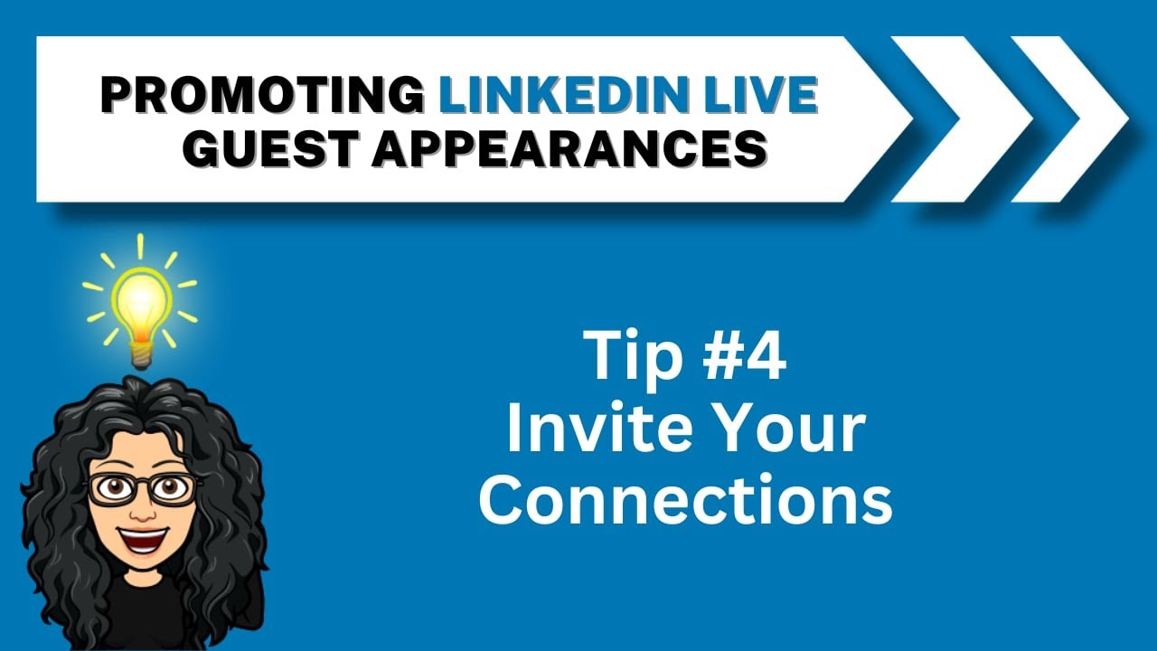 LinkedIn Live Guest Appearance: Tip 4 Invite Your Connections - YouTube
