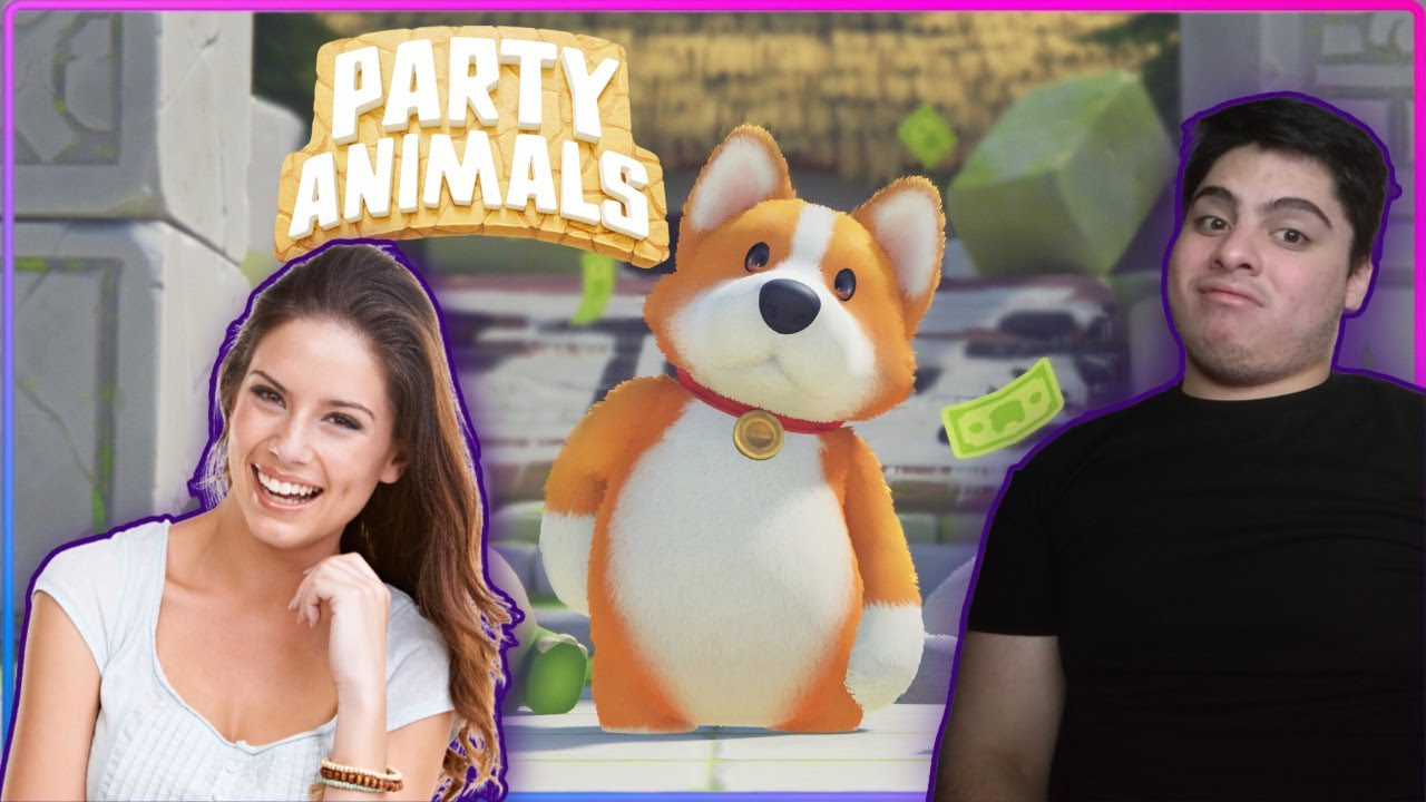 ¡GANO CON UNA CHICA GAMER en Party Animals! - YouTube