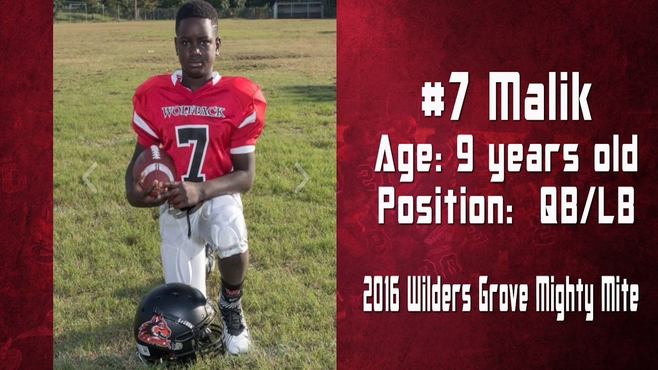 #7 Malik | Youth Football Highlight Video - YouTube