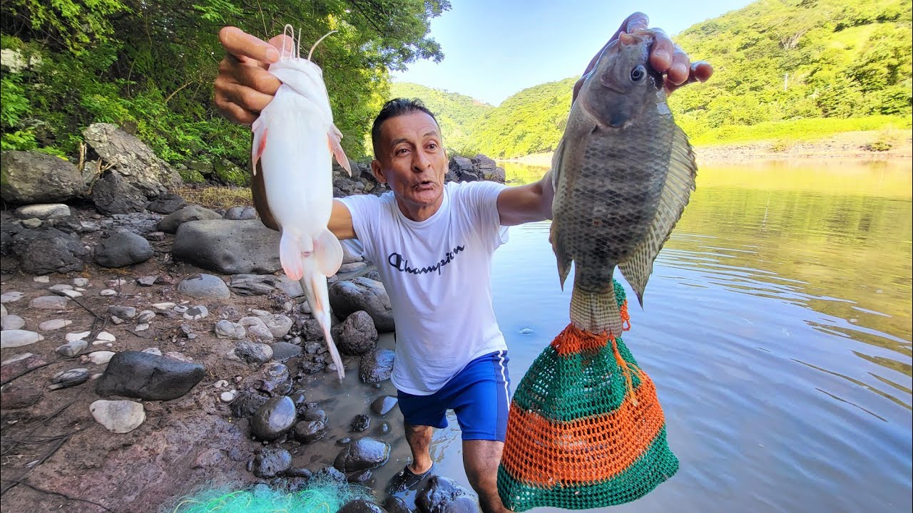 Así pesca Don jose con trasmallo - YouTube