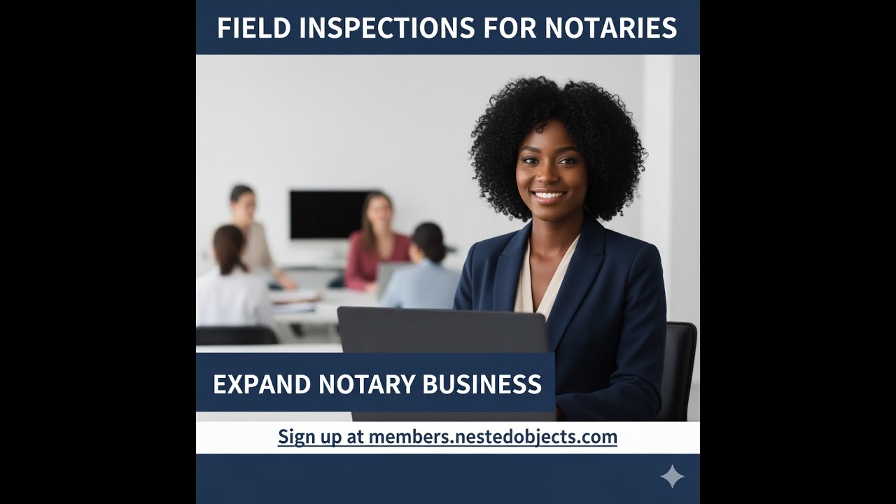 Notaries: Add Field Inspections to Your Toolkit with Nested Objects ...