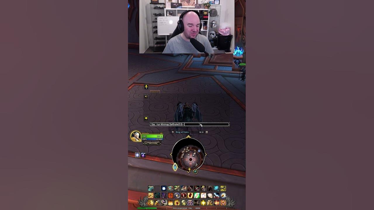 Scale your WoW minimap without addons! #shorts - YouTube