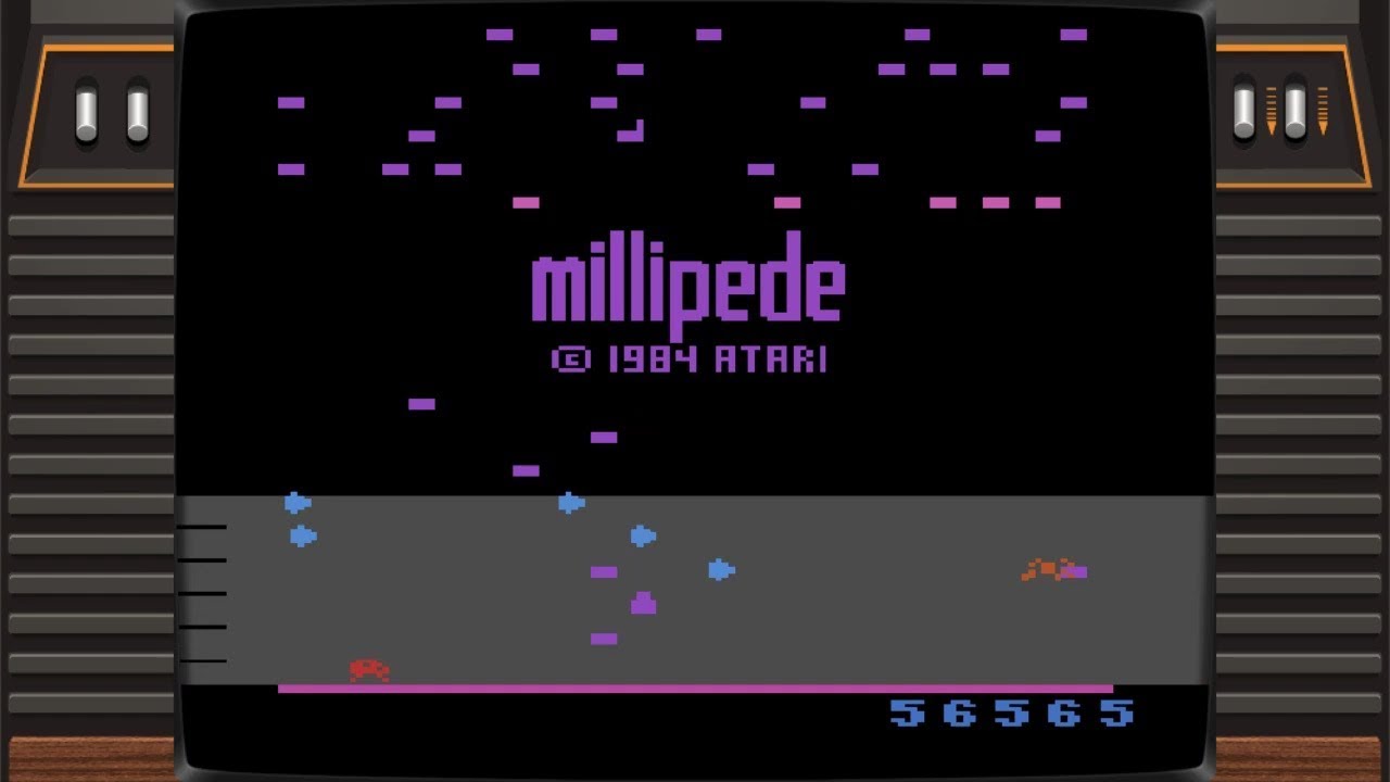 Millipede (Atari 2600 - Atari - 1984) - YouTube