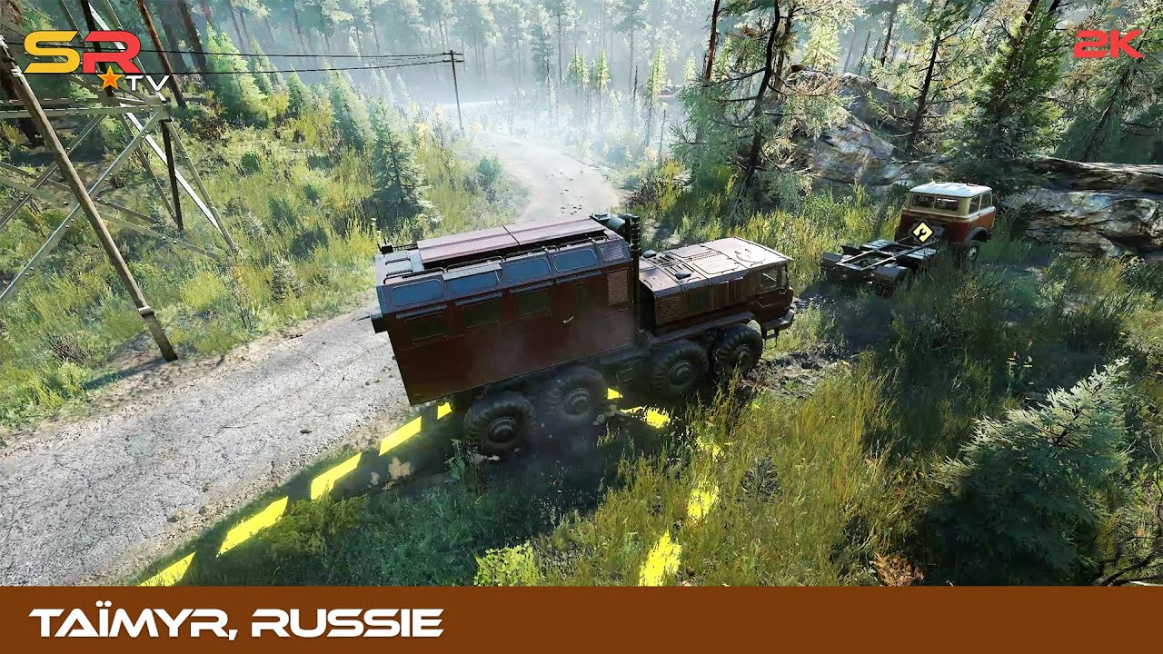 Snow Runner 🚍🚛🚜 (Taïmyr, Russie) #16 - Remettre Dans Le Droit Chemin ...