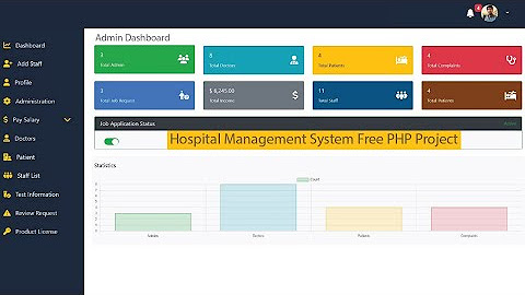 Complete Hospital management system PHP project | html | css | javascript | php | mysql ...