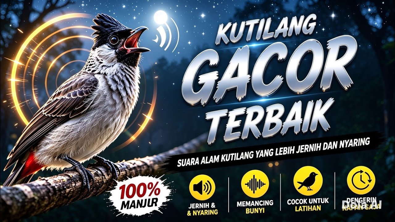 SUARA BURUNG KUTILANG EMAS MEMANGGIL JANTAN - YouTube