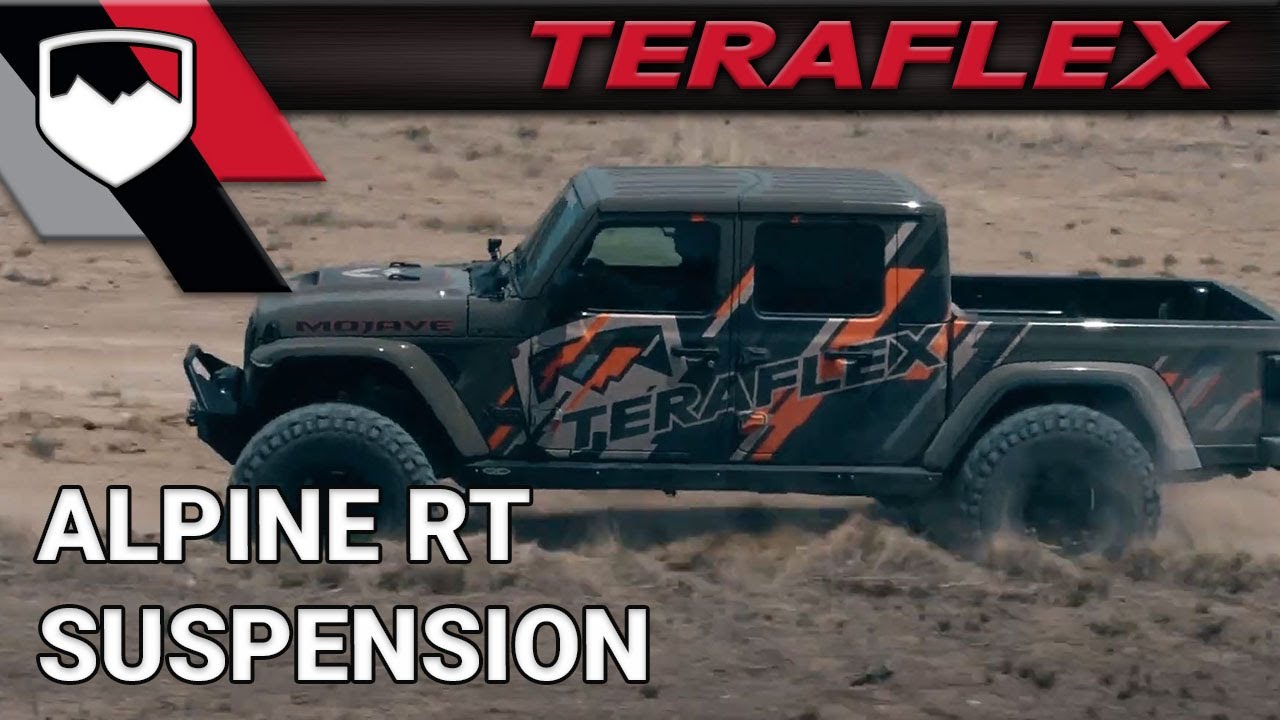 Alpine RT (Rogue Trail) Suspension Systems | TeraFlex - YouTube
