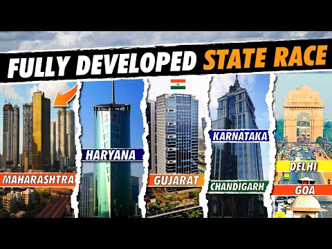 🇮🇳 Which State Became First Fully Developed STATE of INDIA ? DEVELOPMENT Race in INDIAN States & UT