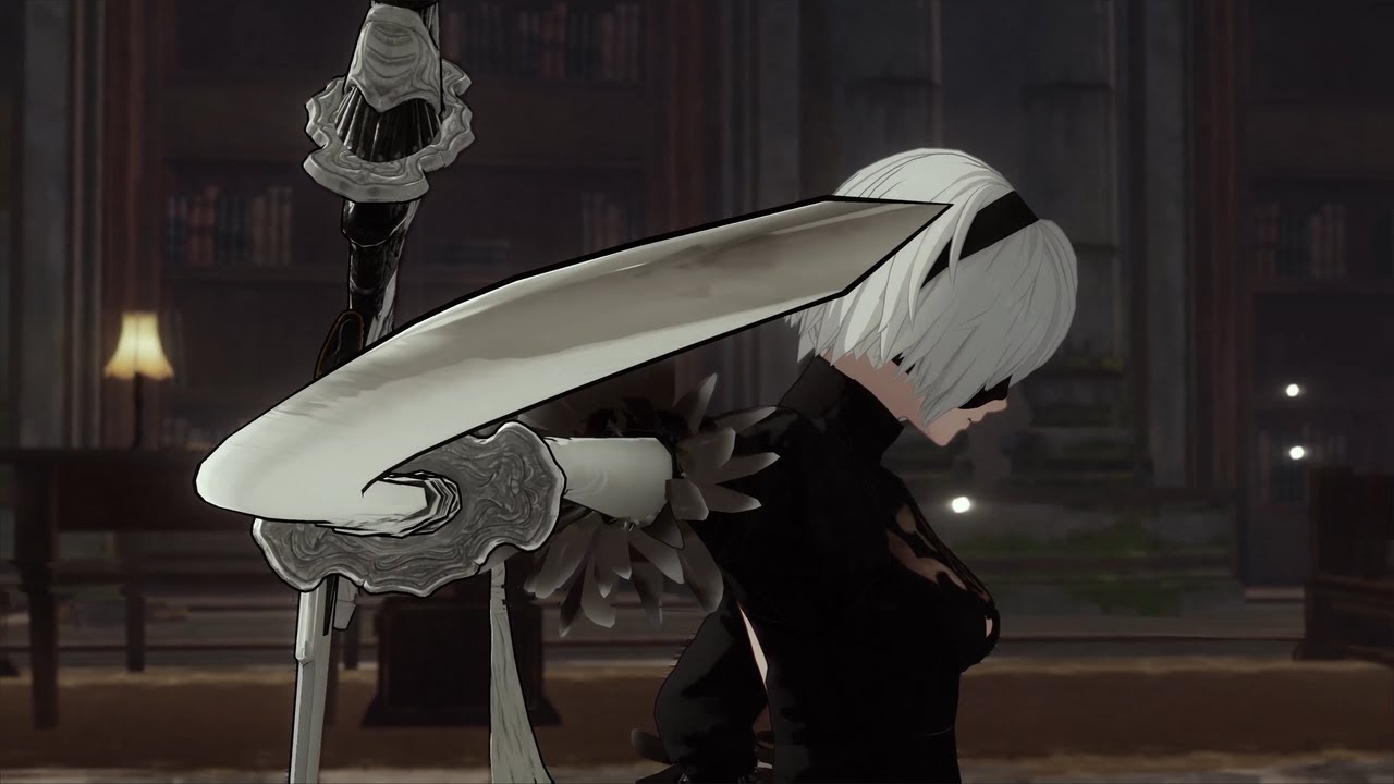 【PUNISHING: Gray Raven-CN】×【NieR:Automata】2B モーション集 Moveset - YouTube