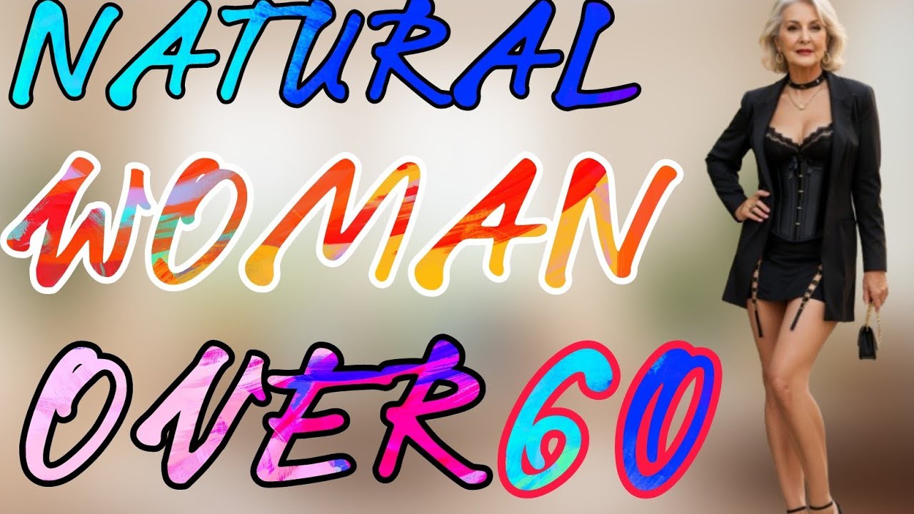 Natural Older Woman Over 60 Attractively Dressed Classy Natural Older ...