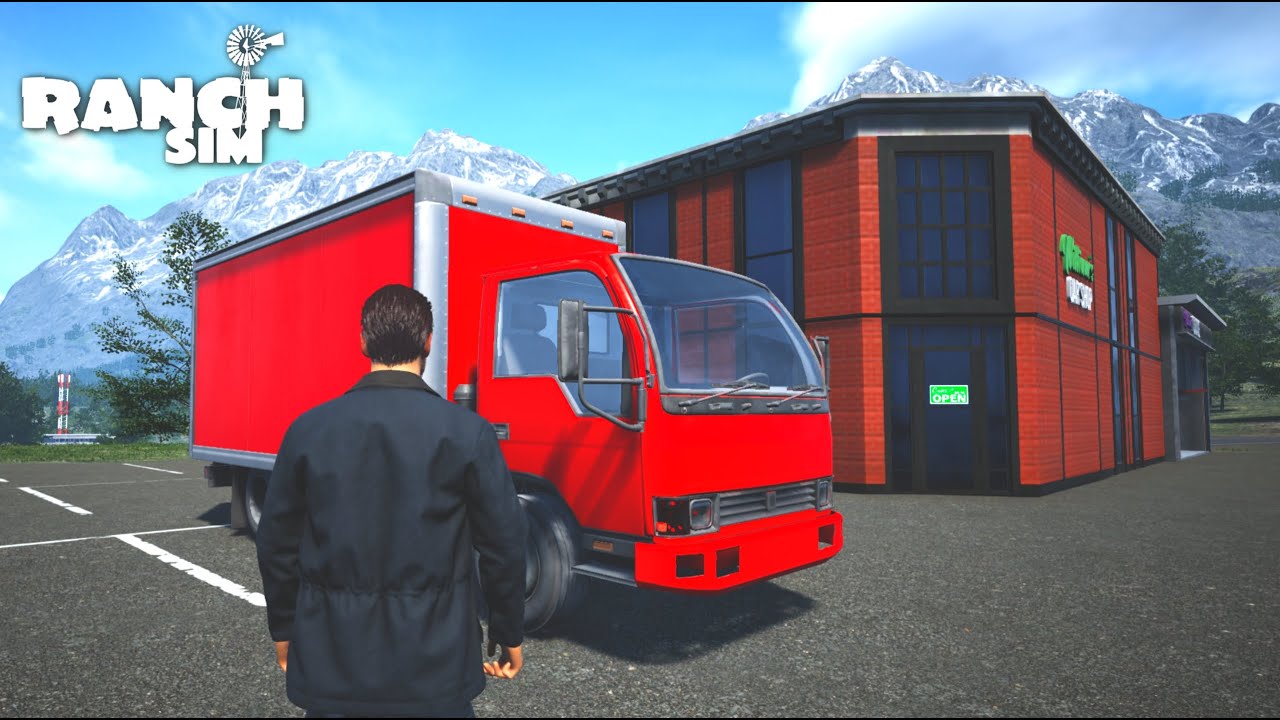 I FINALLY BOUGHT THE BIGGEST TRUCK | RANCH SIMULATOR GAMEPLAY #12 - YouTube