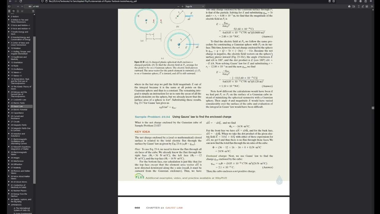 [UR] 23: Gauss' Law - "Fundamentals of Physics", Halliday & Resnick, FAST NUCES - YouTube