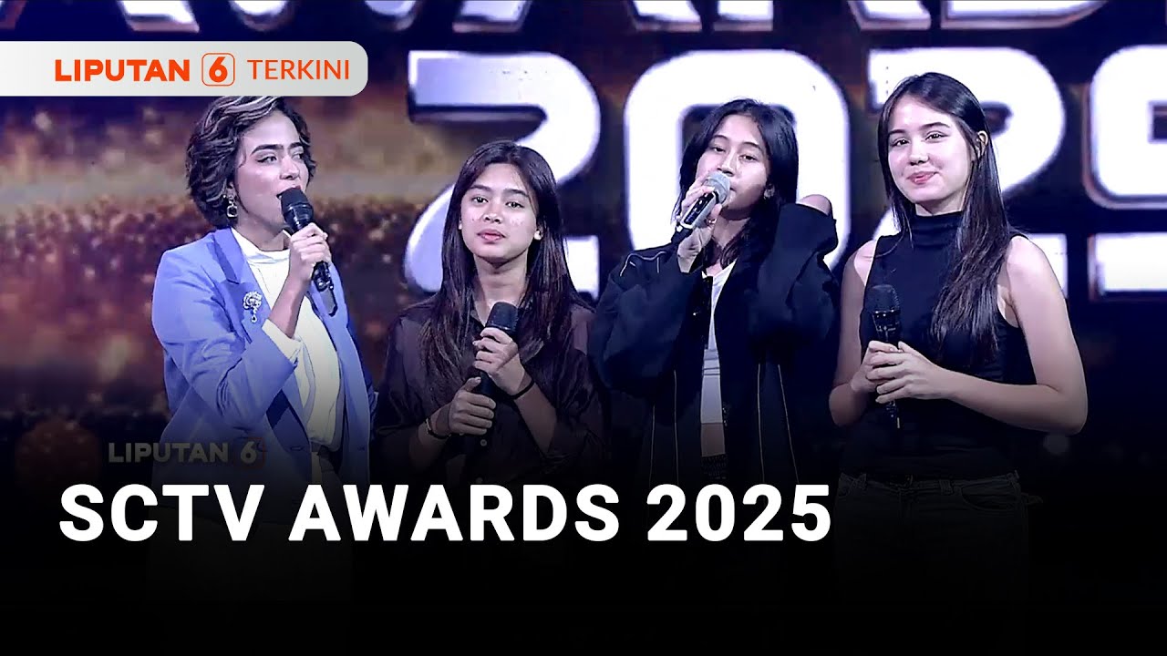 Berbagai artis meriahkan SCTV Awards 2025 | Liputan 6 SCTV - YouTube