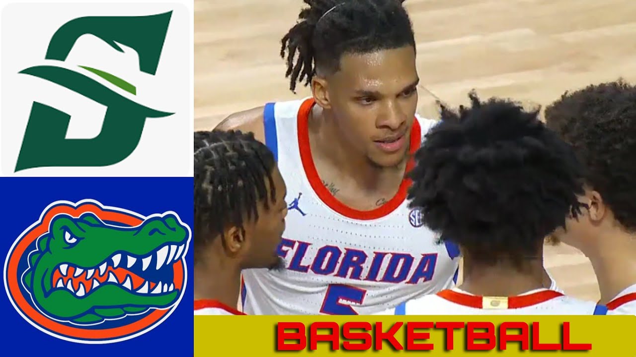 STETSON vs #6 FLORIDA Basketball Game Full Highlights 2024 - YouTube