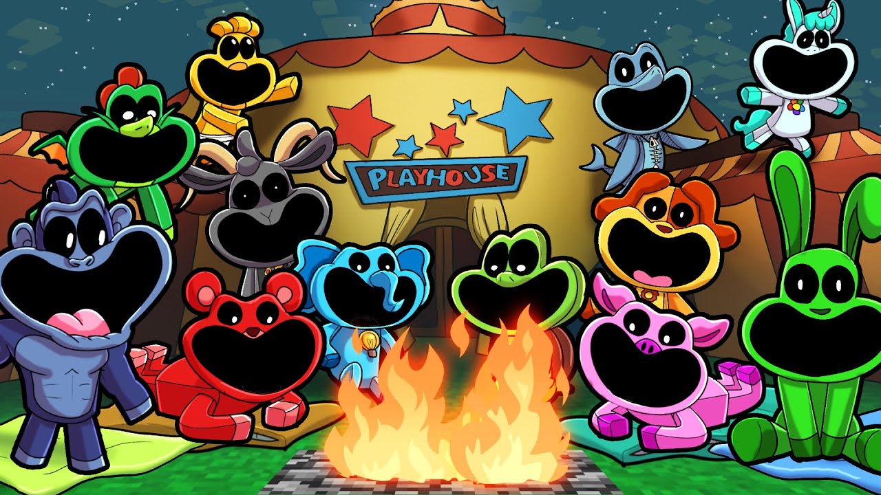 Sleepover at PLAYCARE with Smiling Critters! - YouTube