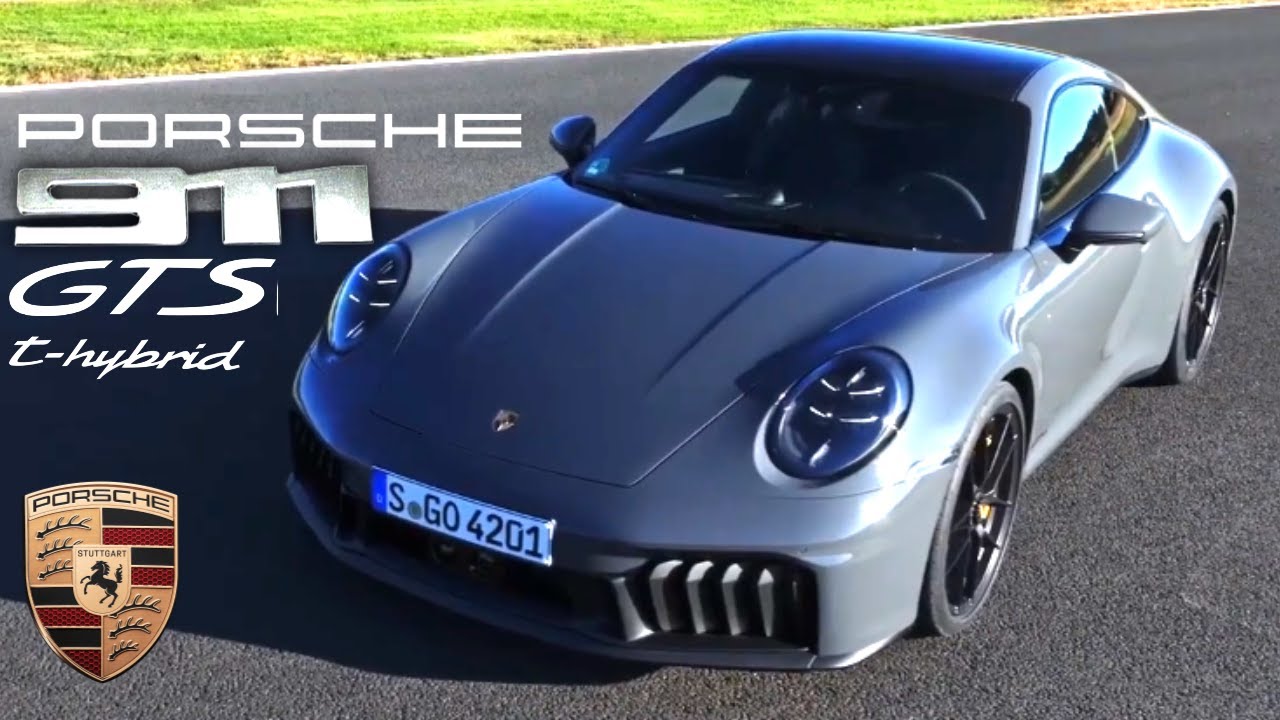 New 2025 Porsche 911 Carrera GTS in Slate Grey Neo - YouTube