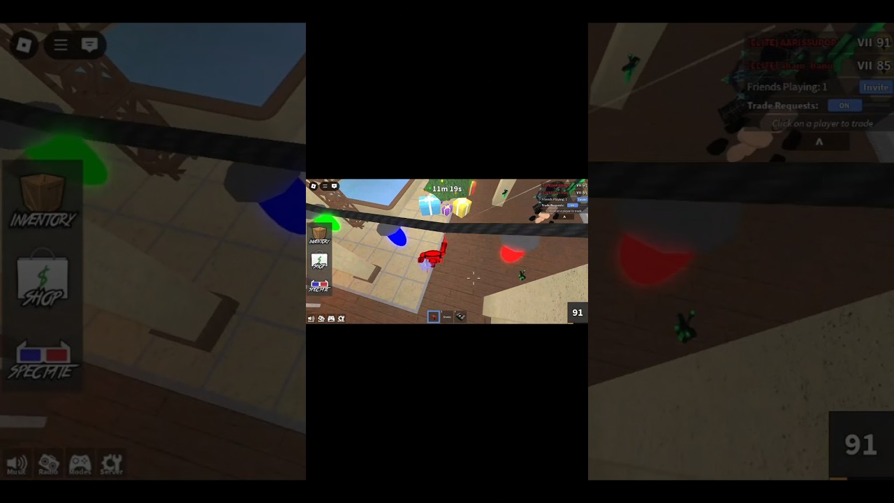 MM2 SHOTS ON BEAT- DIE WITH A SMILE #roblox #mm2 # ...