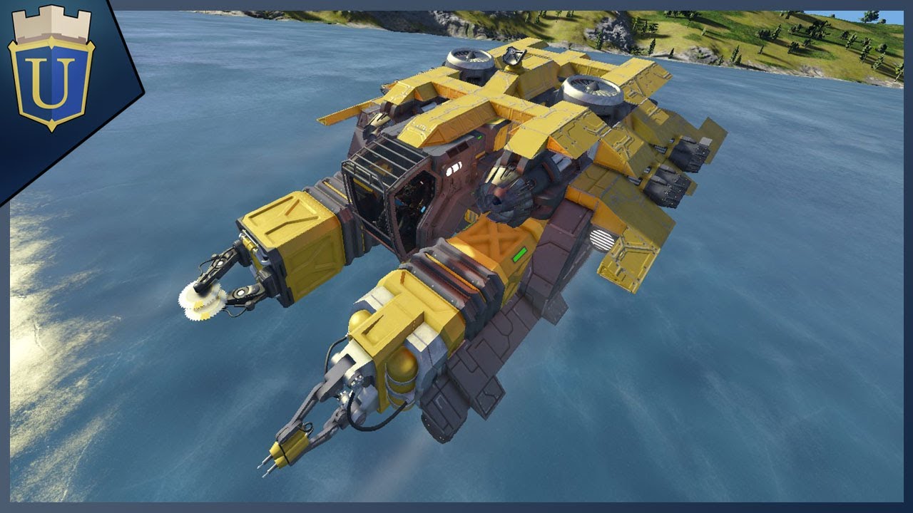 Let's Build | Space Engineers | Light Utility Ship - YouTube