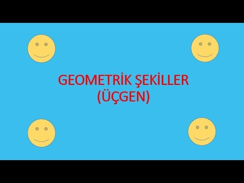 Geometrik Şekiller Kısa Konu Anlatımı (Üçgen)