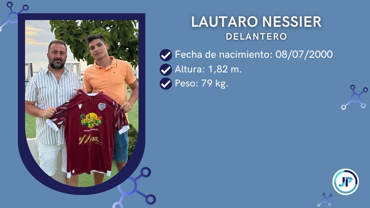 Lautaro Nessier - Delantero | 2024 - YouTube