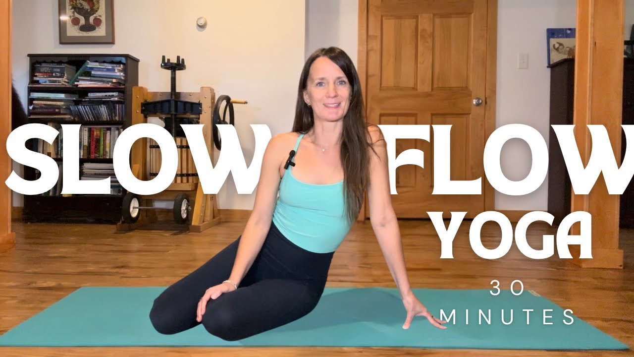 Slow Yoga Flow for Inner Calm | 30 Minutes - YouTube