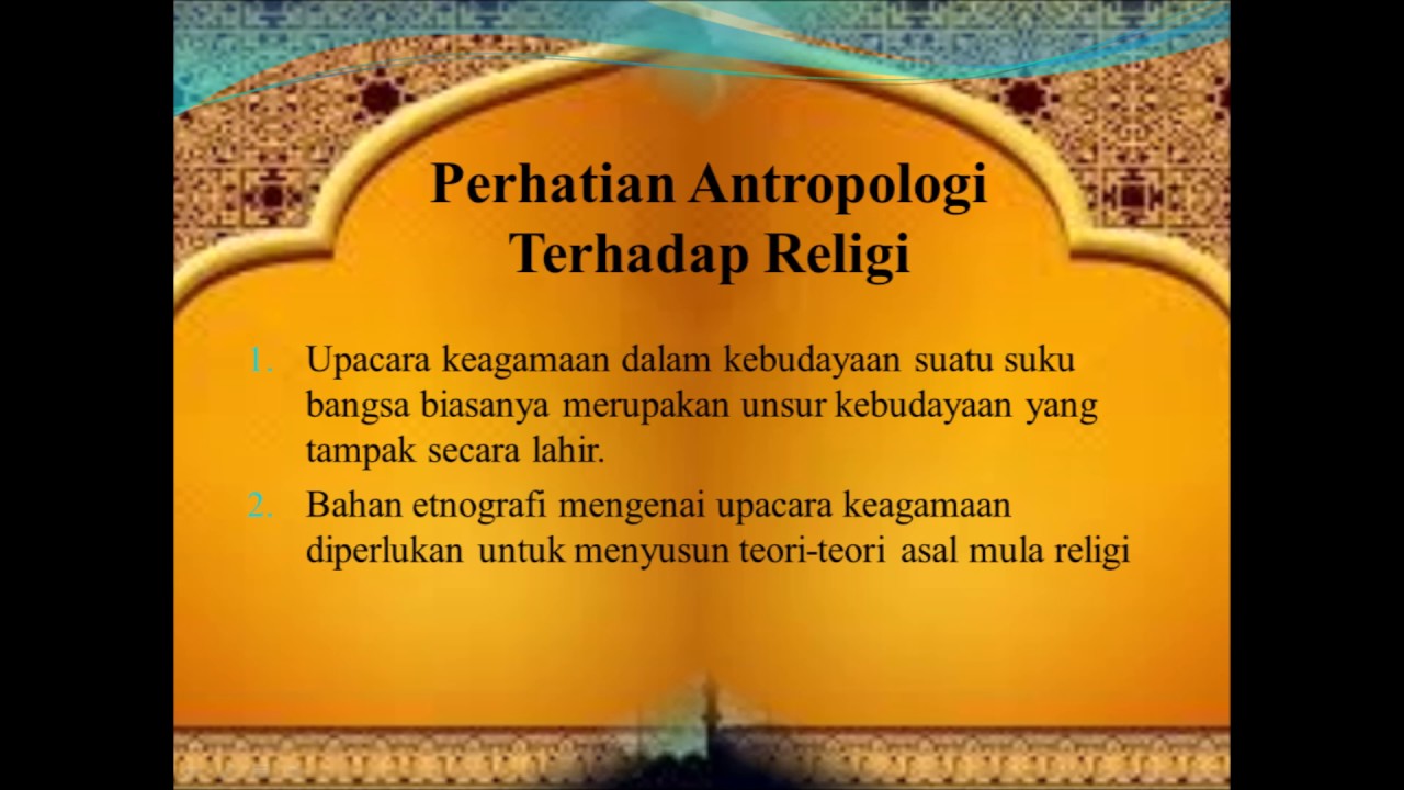 Sistem Religi dan Kepercayaan Dalam Masyarakat - YouTube