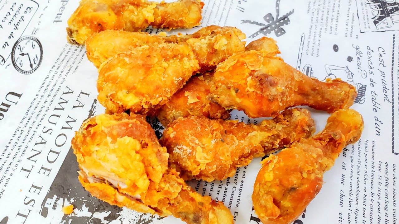 Fried chicken recipe! an Arab chef taught me how to fry chicken ...