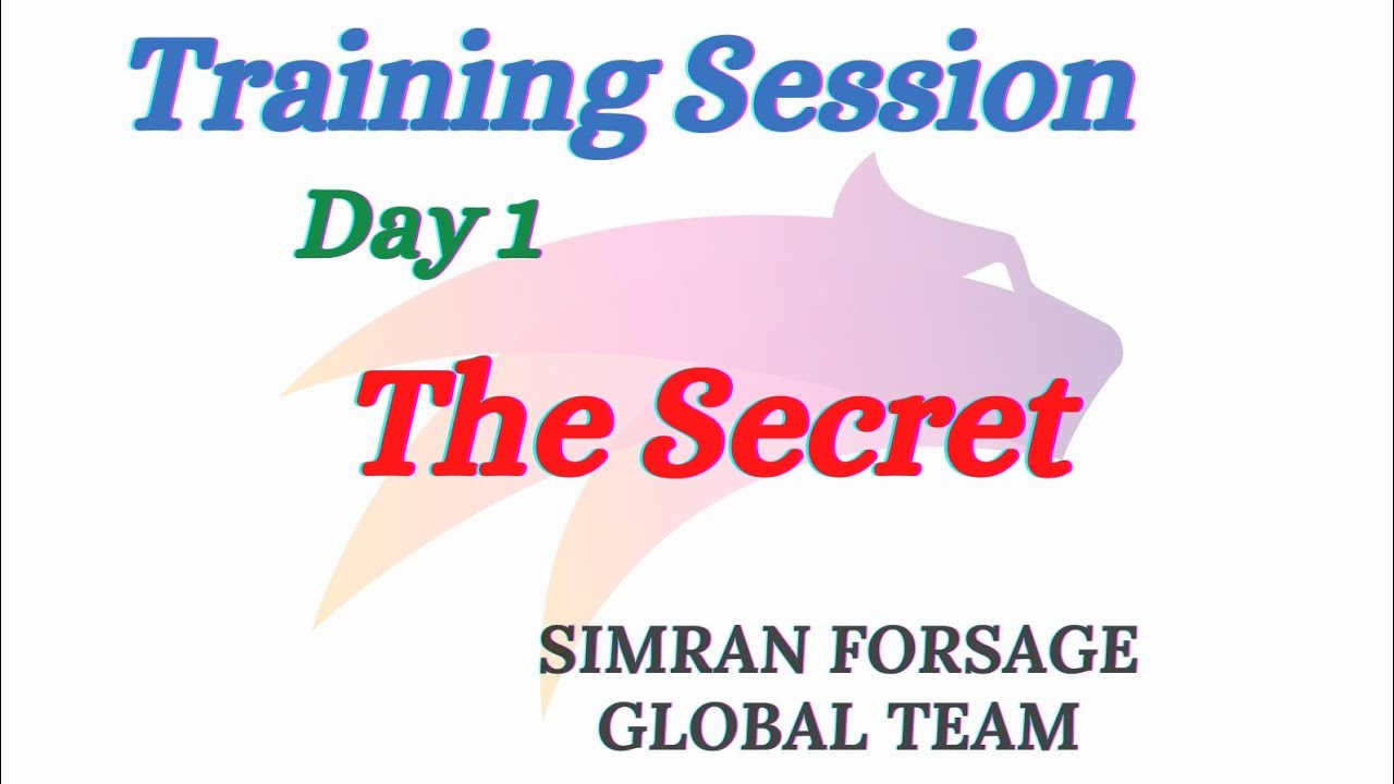 Day 1 Training Session - YouTube