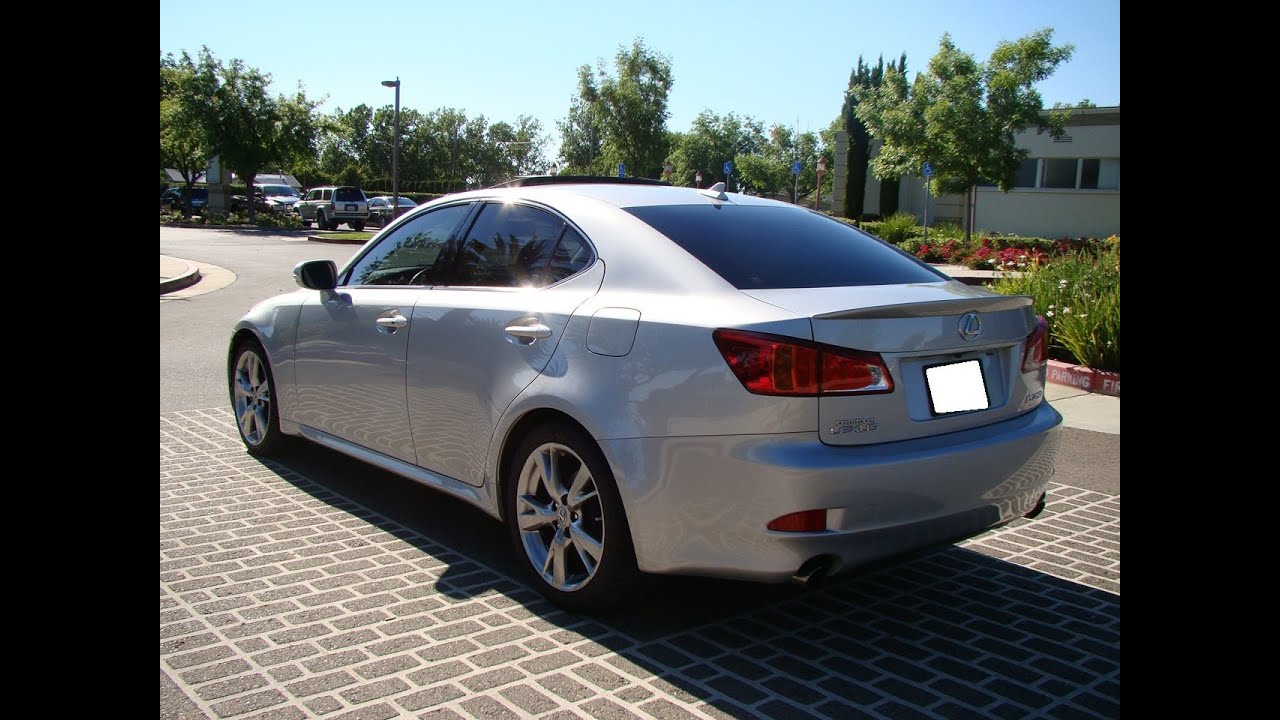 Loud Lexus IS250 accelerations and revs. Brutal exhaust sounds! - YouTube