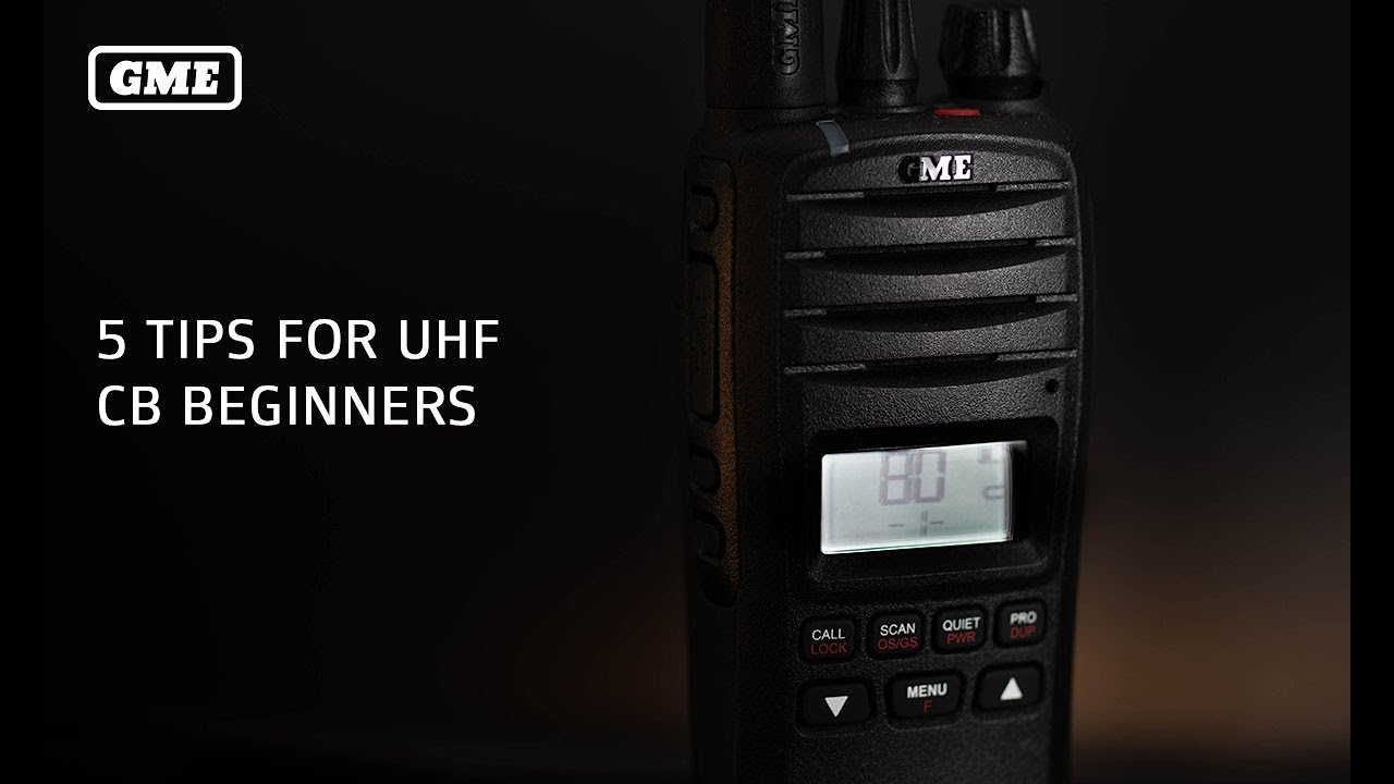 5 Tips for UHF CB Beginners | GME - YouTube