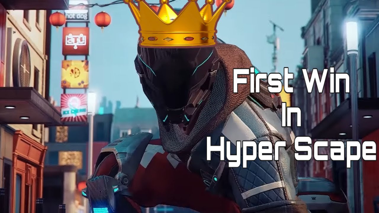 My first Hyper Scape Win - YouTube