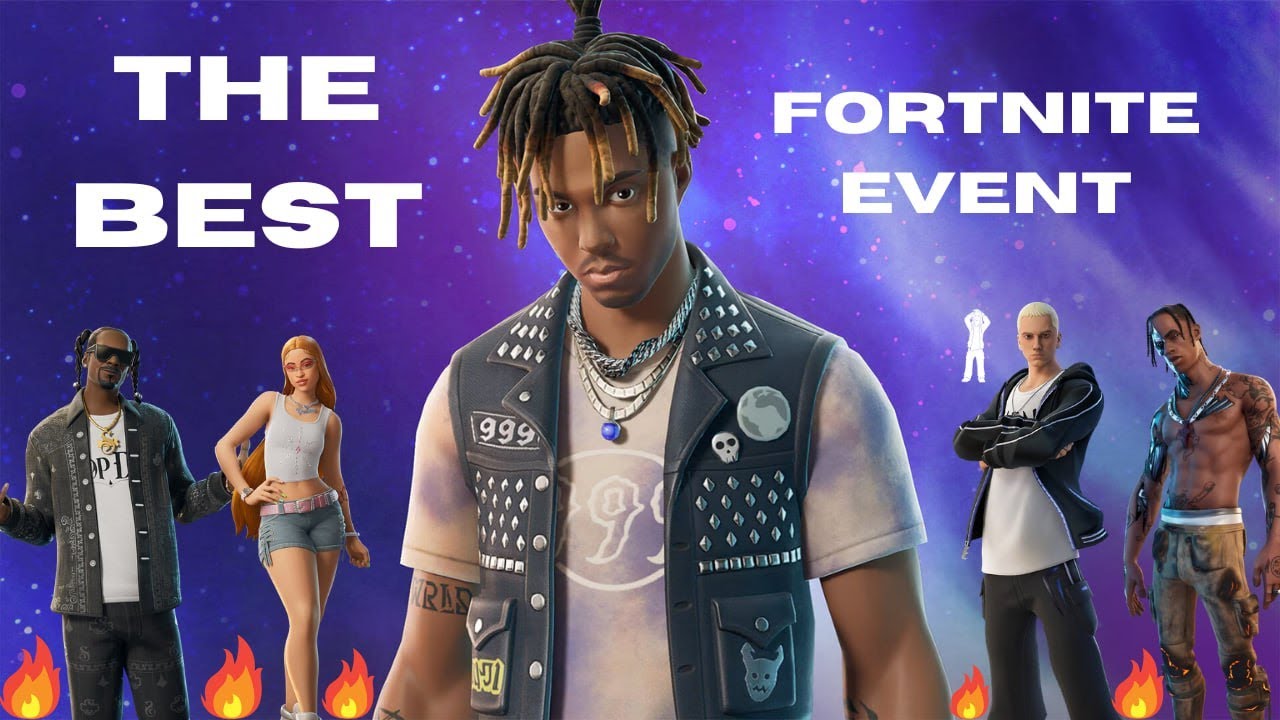 The Best Fortnite Event l Juice Wrld Concert - YouTube