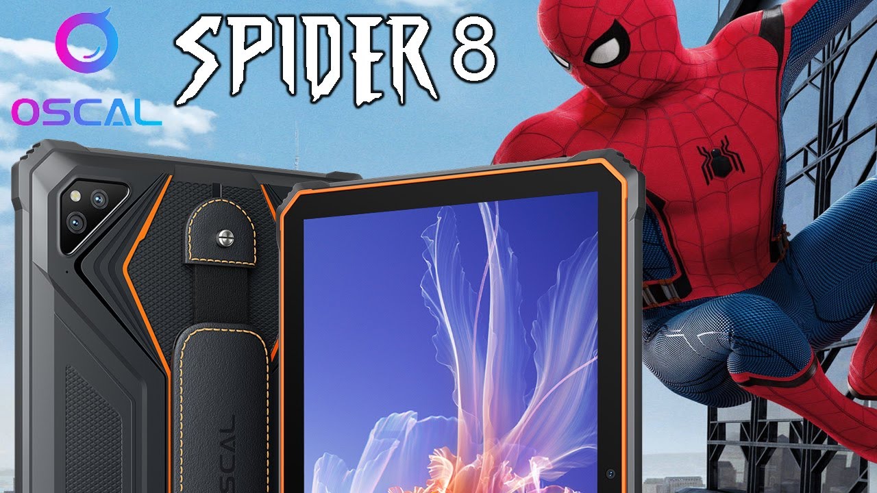 PUSE A PRUEBA LA TABLET OSCAL SPIDER 8... RESISTENTE A TODO 😱 - YouTube