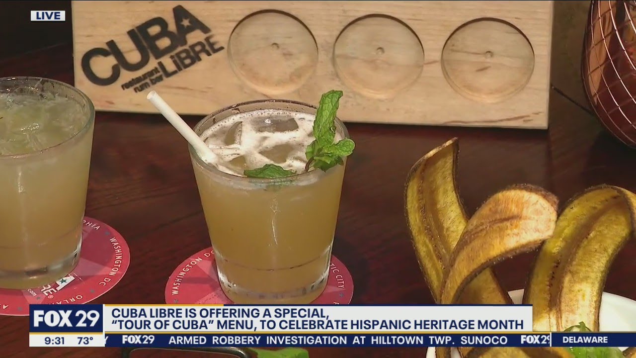 Hispanic Heritage Month: Cuba Libre offering special 'Tour of Cuba ...