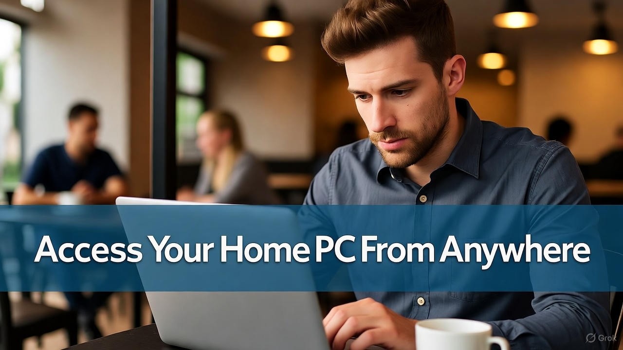 How to Access Your Home PC from Anywhere (Step-by-Step Guide) - YouTube