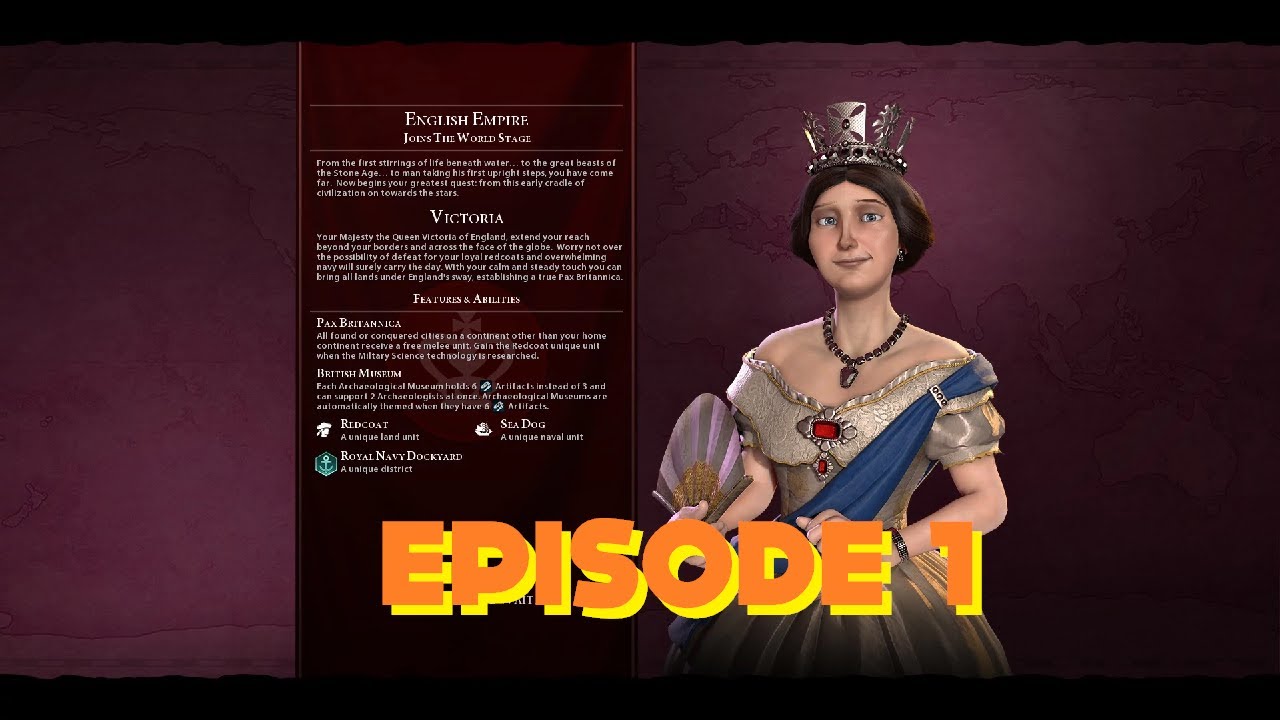 Civilization VI Victoria Episode 1 - What a start! - YouTube