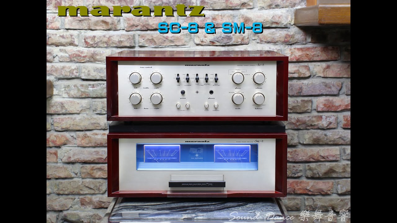 MARANTZ SC-8前級 + SM-8後級 & YAMAHA NS-1000M 試聽 (一) - YouTube